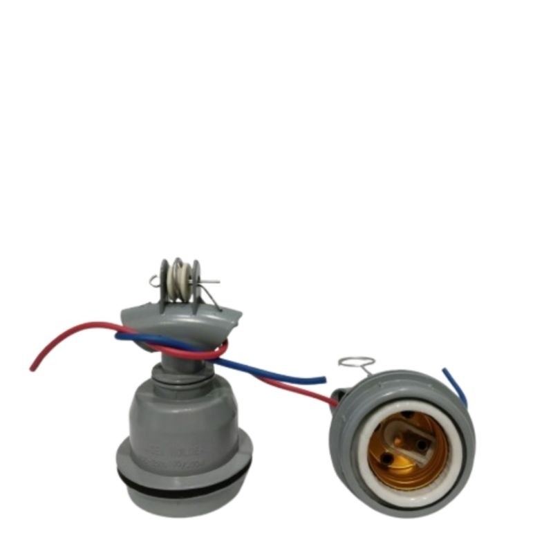 Jual Fitting Fiting Lampu Gantung Keramik E27 Kap Lampu WD Tahan Panas Anti Air | Shopee Indonesia
