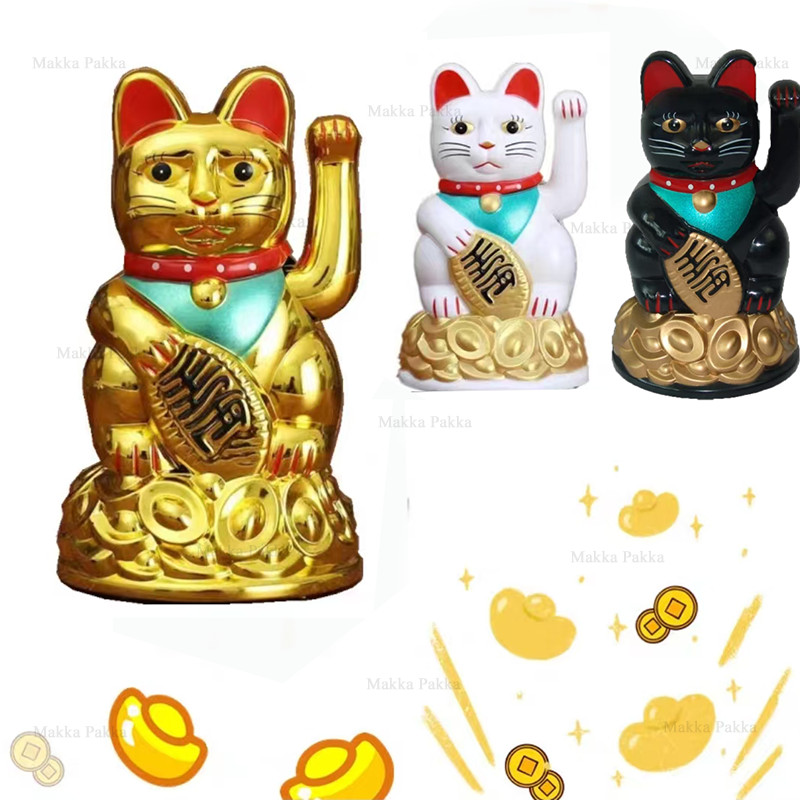 Jual Patung kucing hoki / Kucing Hoki Lucky Cat/Kucing Hoki Koin Emas ...