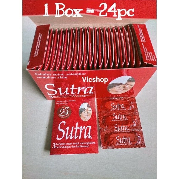 Jual Kondom Sutra Merah Gerigi OK Plus 1box isi 24pc DS | Shopee Indonesia