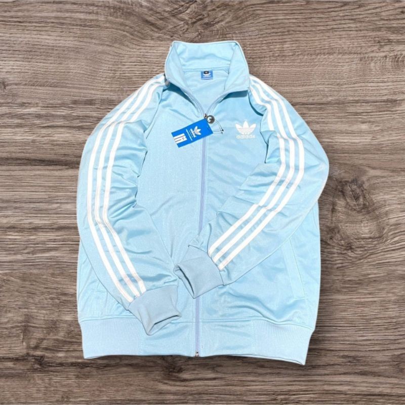 Jual TRACKTOP ADIDAS FIREBIRD BLUE BORDIR FULL TAG LABEL CASUAL HYPE JAKET ATASAN PRIA WANITA ...