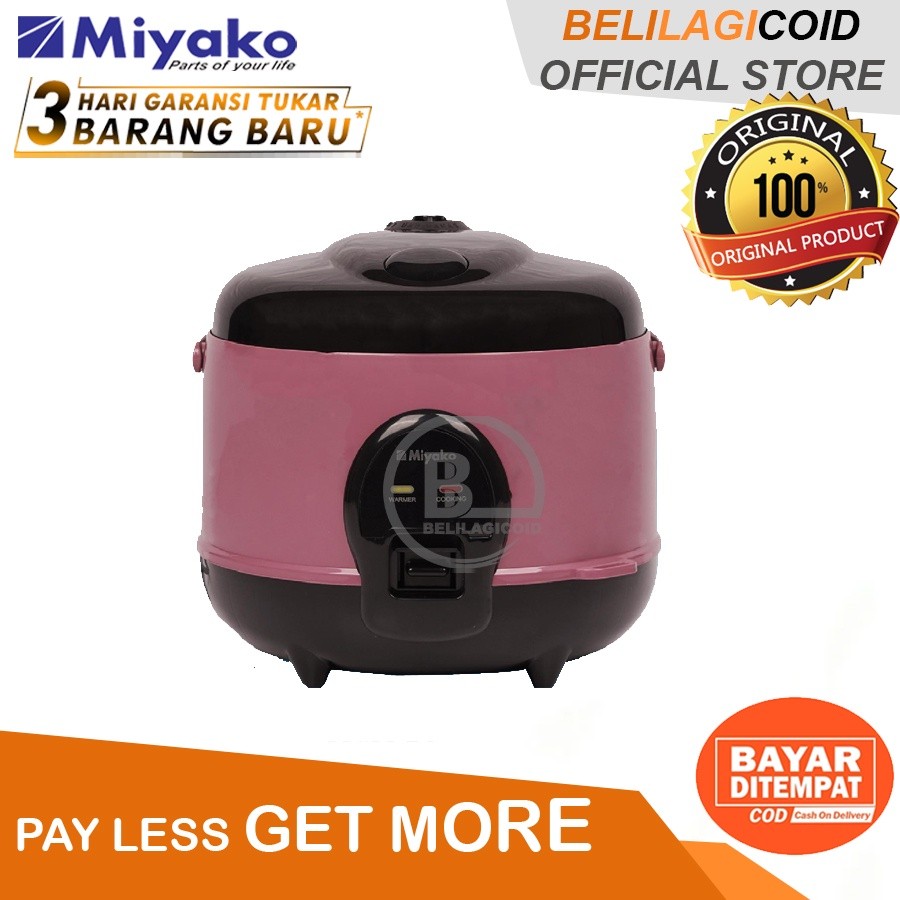 Jual [FREE ONGKIR] Miyako Magic Com Penanak Nasi 3 in 1 MCM 512 SBC ...