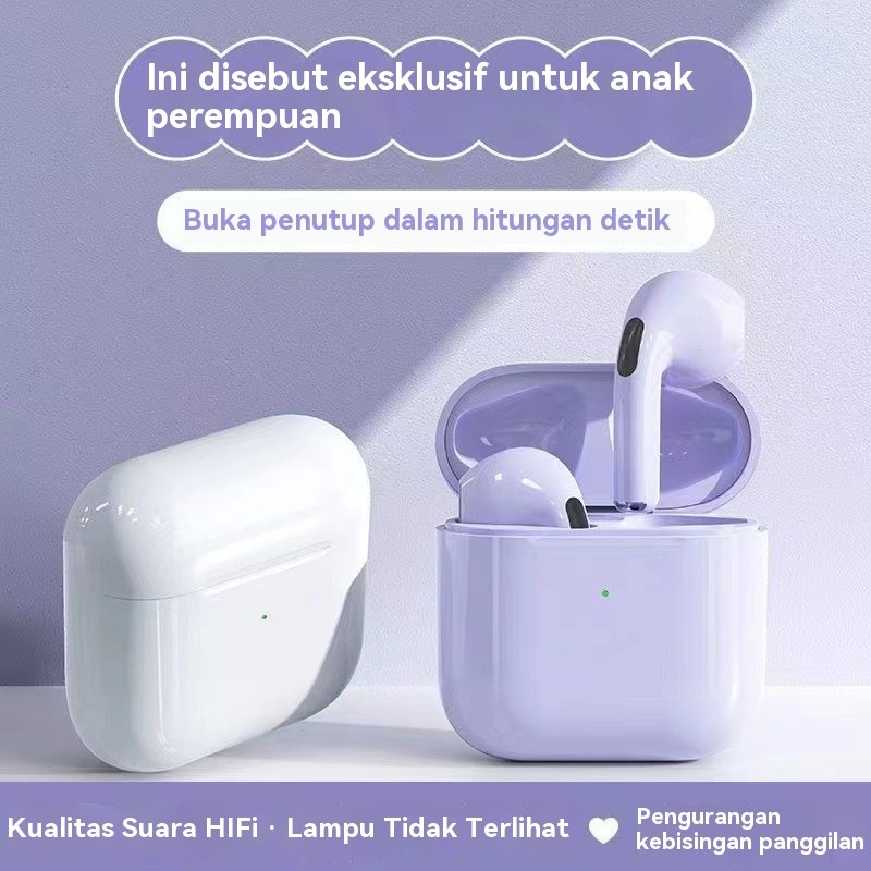 Jual Mini size Headset Bluetooth TWS Pro4 Olahraga Tahan Air Wireless ...