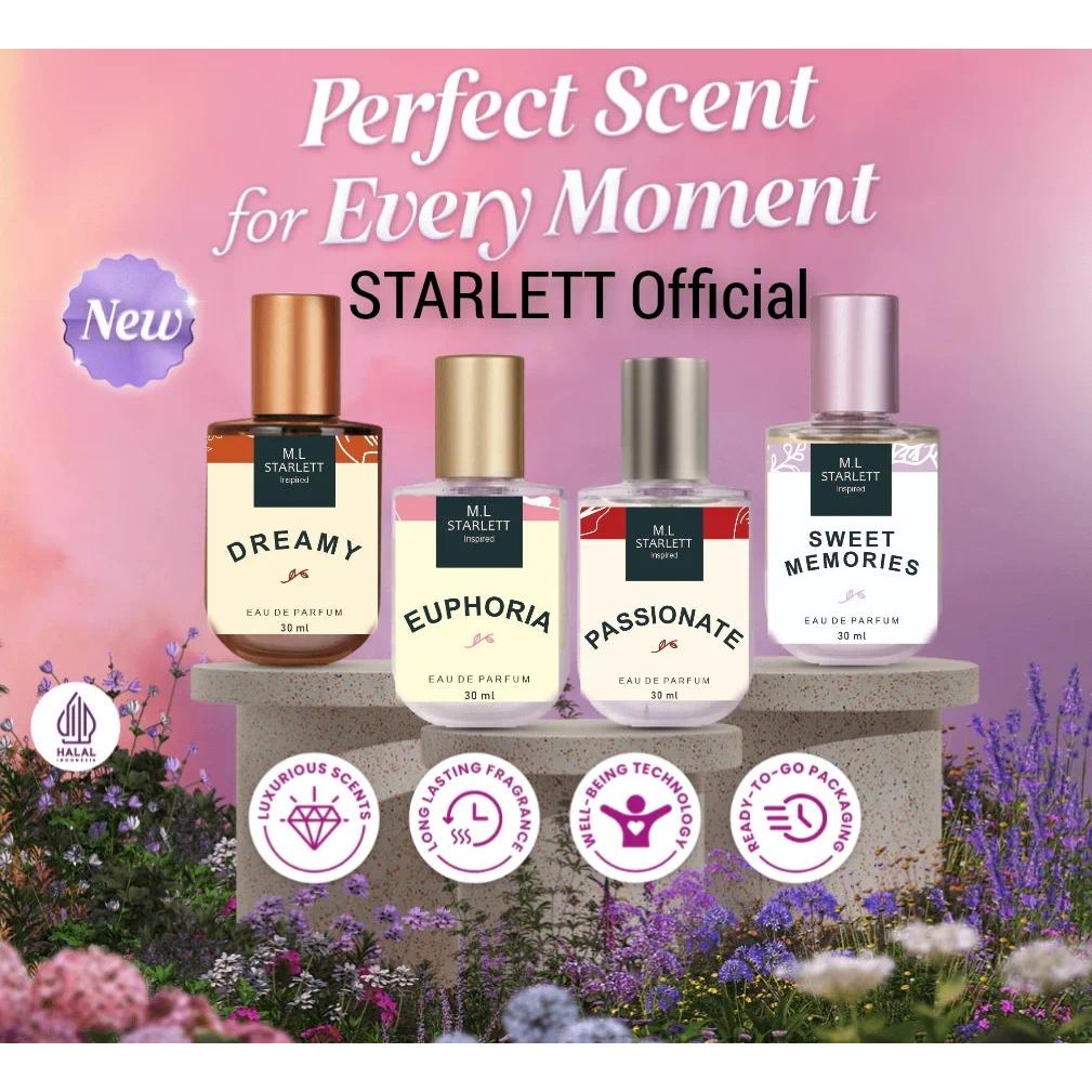 Jual Parfum STARLETT Whiterning Original Sweet Memories Eau De Parfume ...