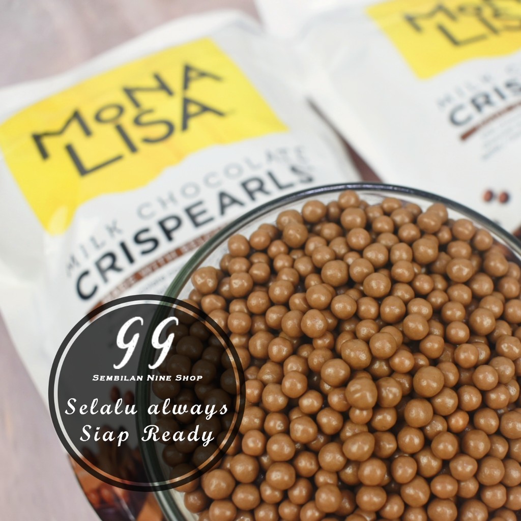 Jual MONA LISA 100 gram CRISPEARLS MILK Chocolate Monalisa Crispearl ...
