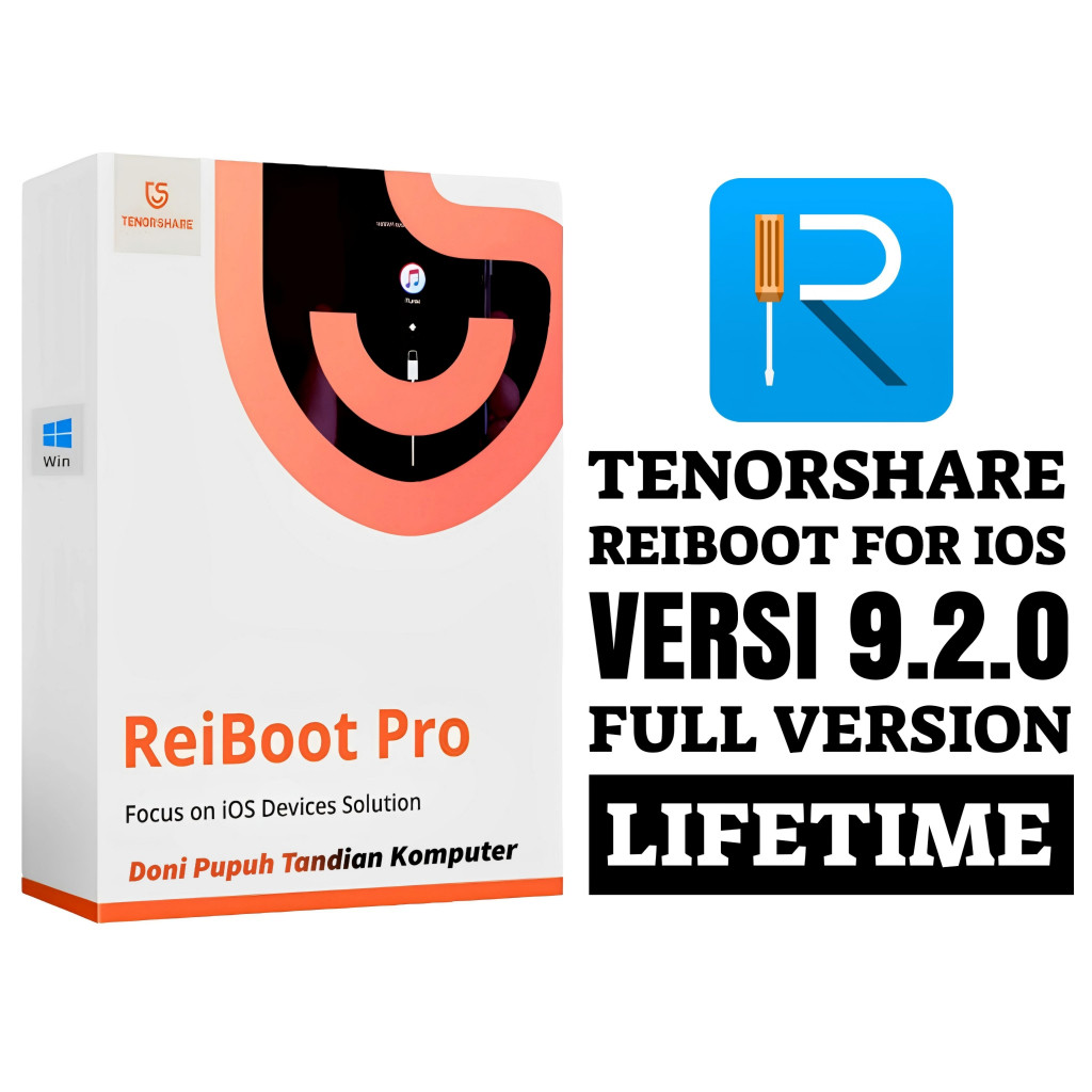 Jual Tenorshare ReiBoot Pro For IOS Full Version Lifetime + Video Cara ...