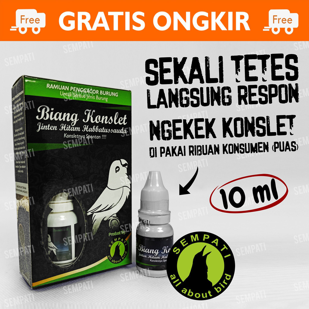 Jual SEMPATI BIANG KONSLET JINTEN HITAM HABBATUSSAUDA MEREK SEMPATI ...