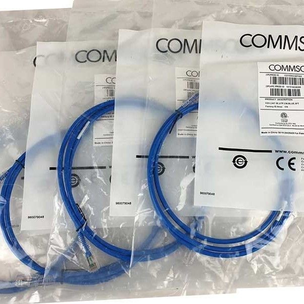 Jual Kabel Lan Cat6 RJ-45 Commscope 1.2 meter (NPC06UVDB-BL004F ...