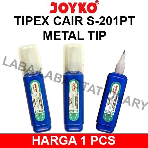 Jual TIP EX CAIR JOYKO CF S201 PT TIPEX CORRECTION FLUID TAPE UJUNG ...