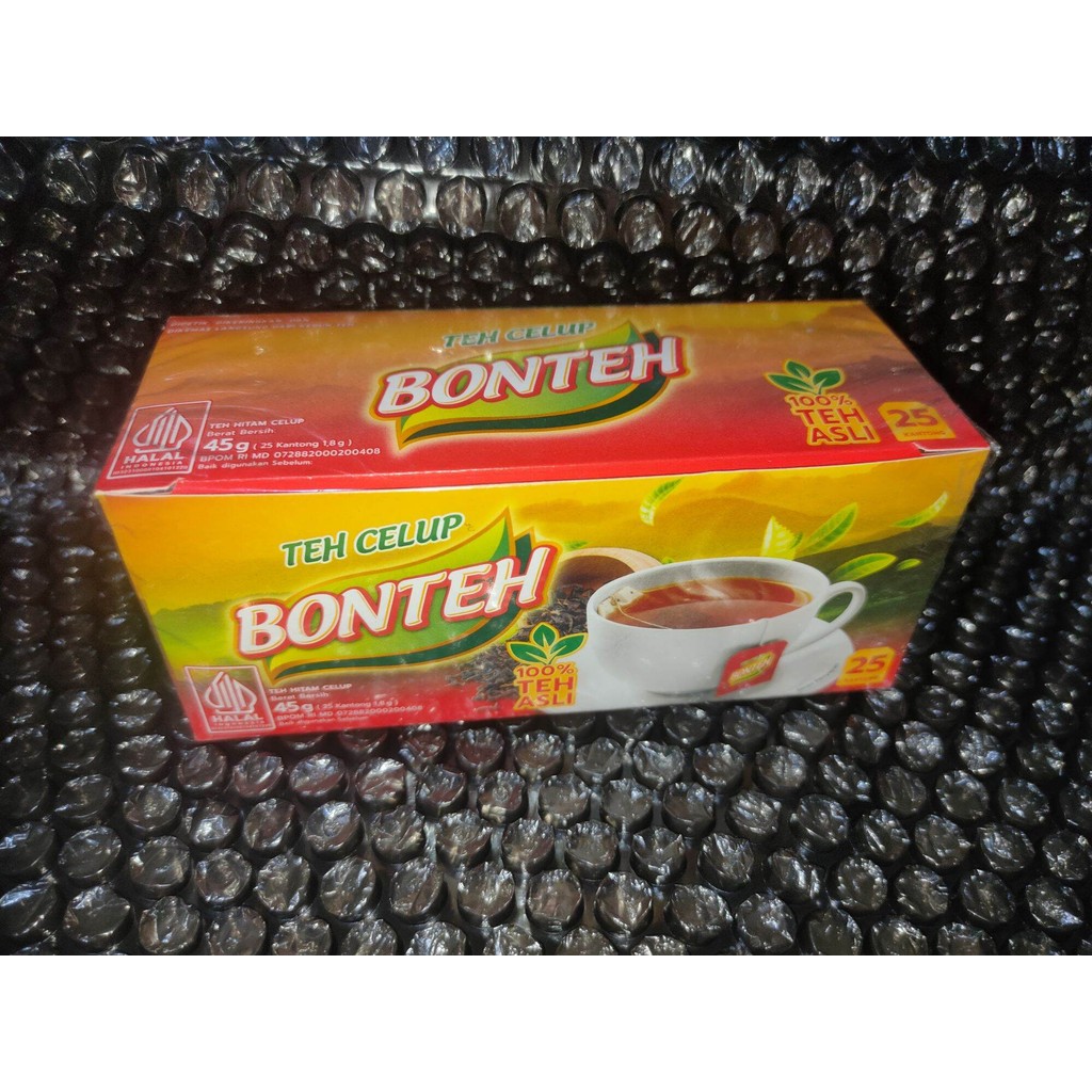 Jual Teh Celup Bonteh 1 box isi 25 kantong | Shopee Indonesia