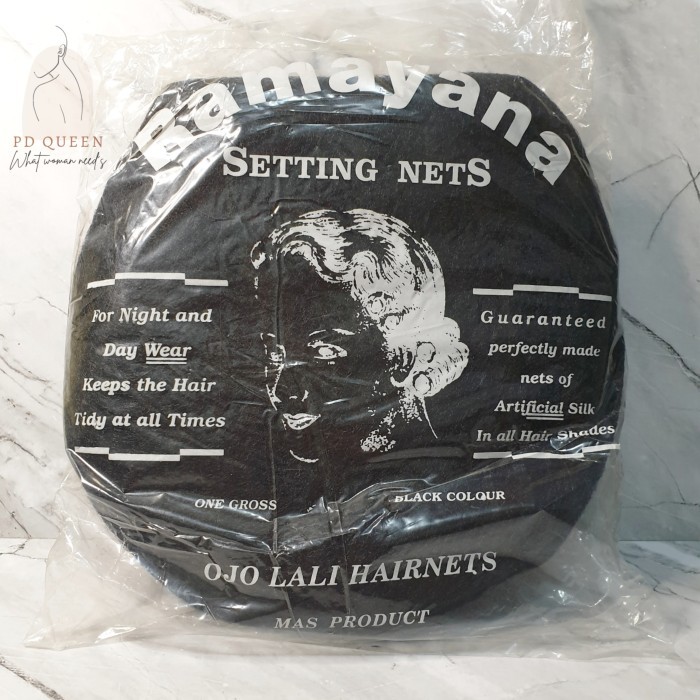Jual MURAH - Hairnet / Jaring Rambut Ramayana /Jala Sanggul/Setting ...