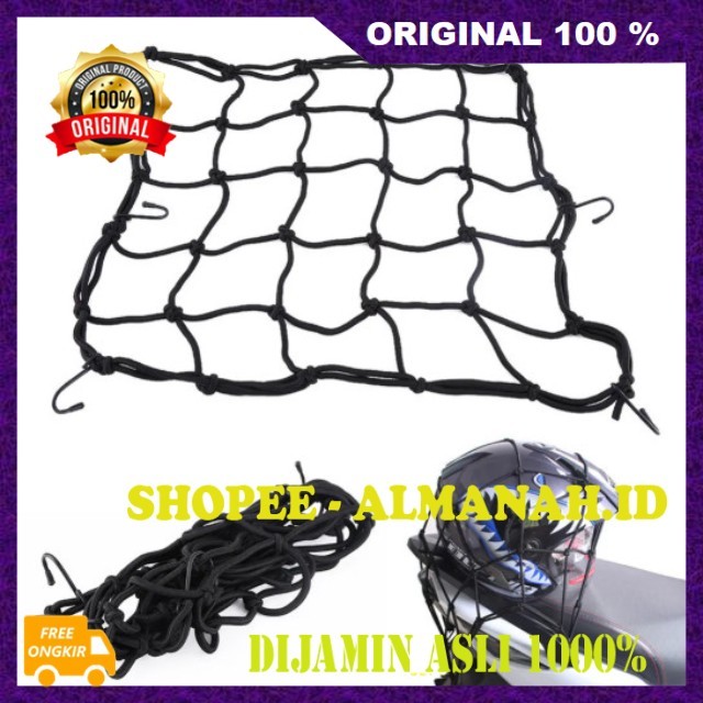 Jual [BISA COD] BELI 1 GRATIS 2 Jaring Motor Universal Jaring Helm Jok ...