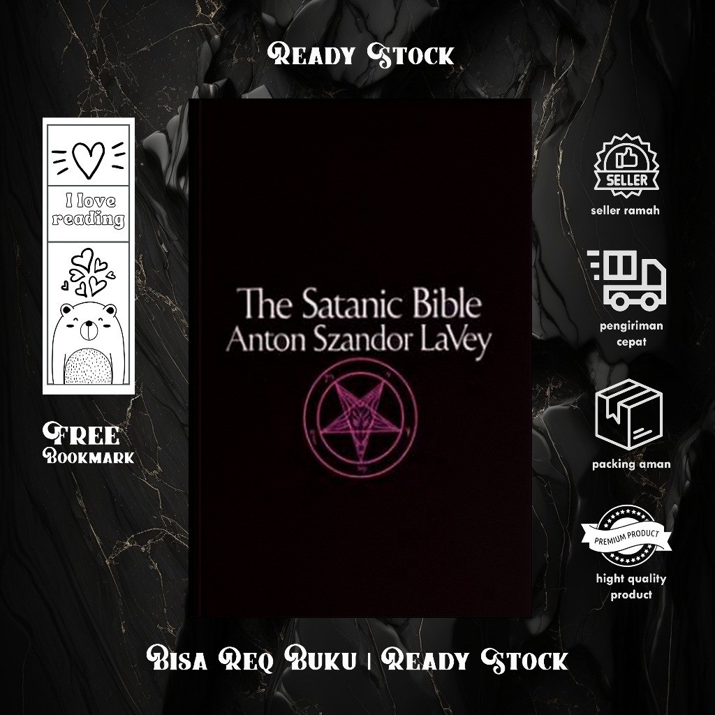 Jual Satanic Bible by Anton LaVey by Anton Szandor Lavey (English ...