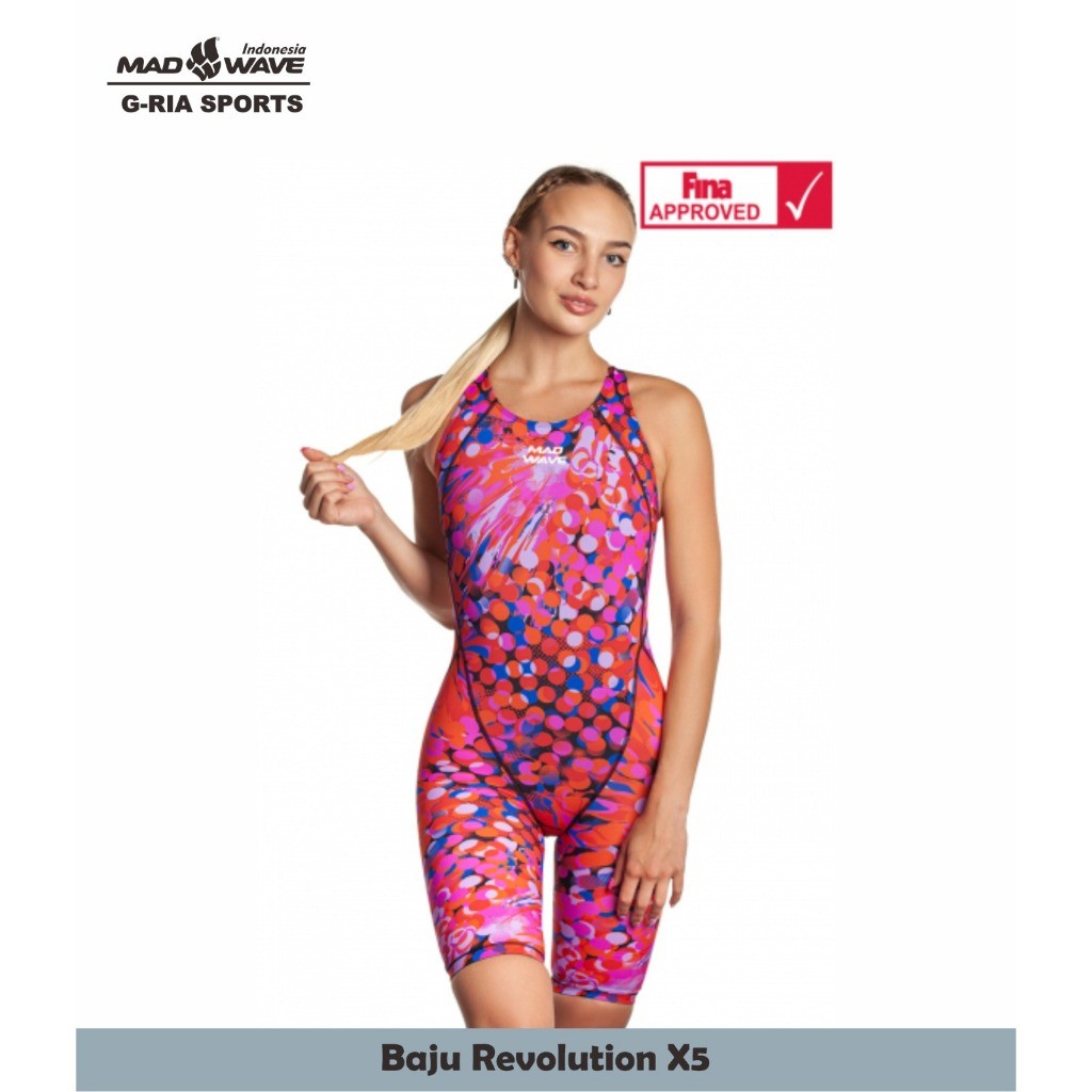Jual Original Mad Wave Revolution X5 Racing Swimsuit ( Baju kompetisi ...