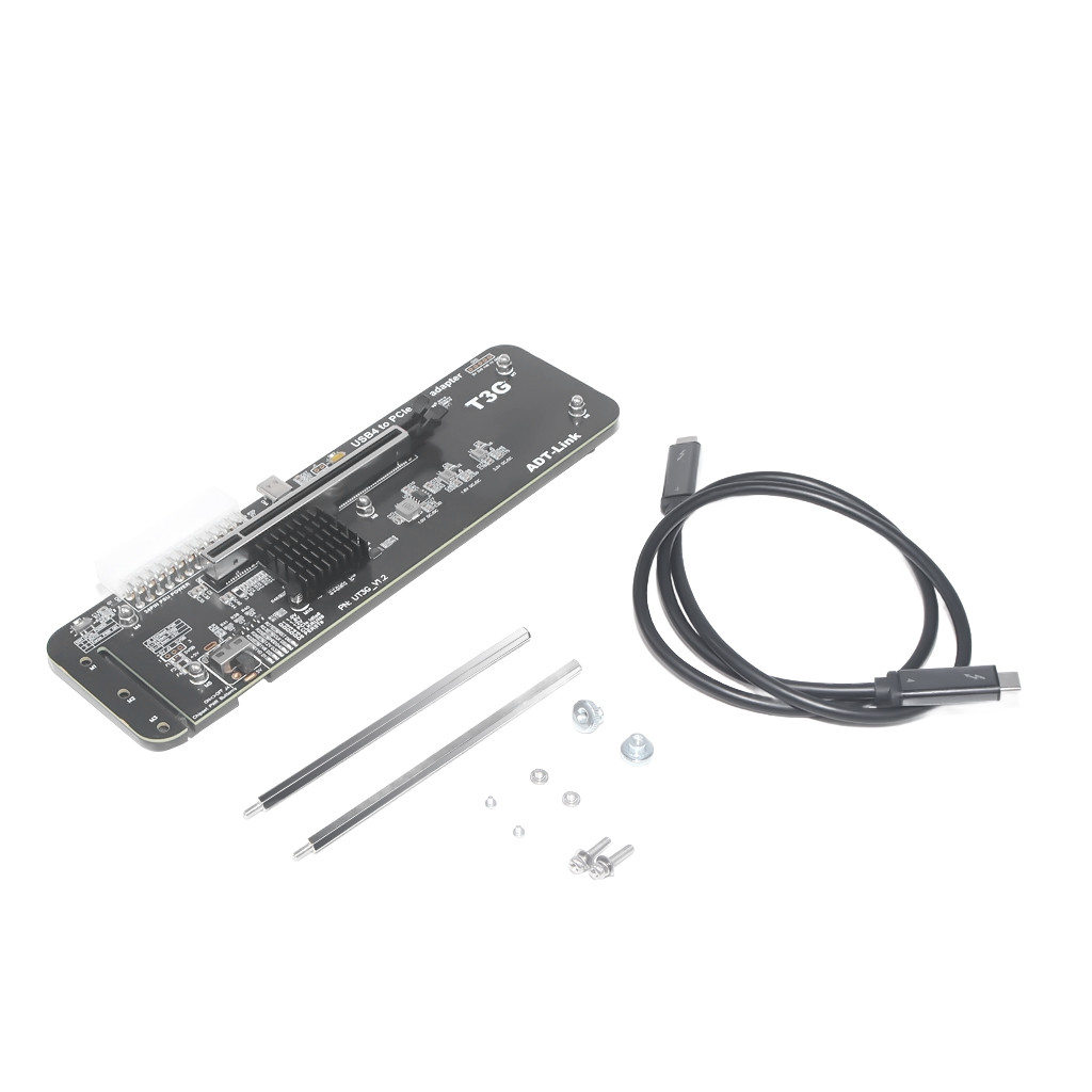 Jual UT3G External Graphics Card USB4 to PCIe 4.0 x16 eGPU Adapter for ...