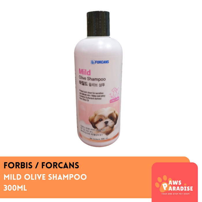 Jual Forbis Forcans Mild Olive Shampoo Anjing Puppy Kitten 300ml ...