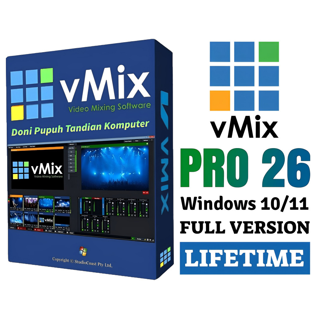 Jual VMix Pro 26 Full Version Lifetime + Video Cara Install | Shopee Indonesia
