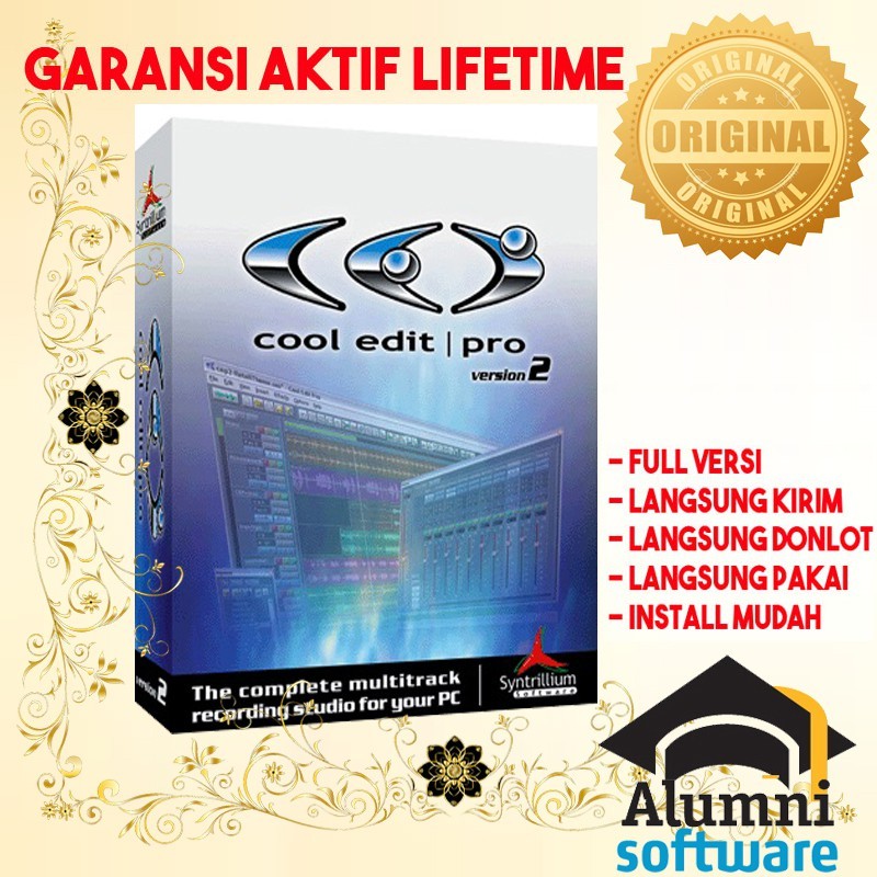 Jual [FULL VERSION] Cool Edit Pro 2 Audio Editor Editing - GARANSI ...