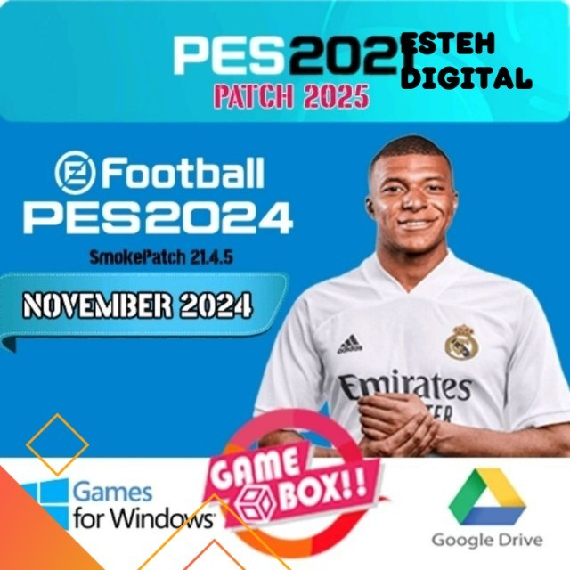 Jual EFOOTBALL PES 2021 PATCH 2025 - PC Games ES TEHH | Shopee Indonesia