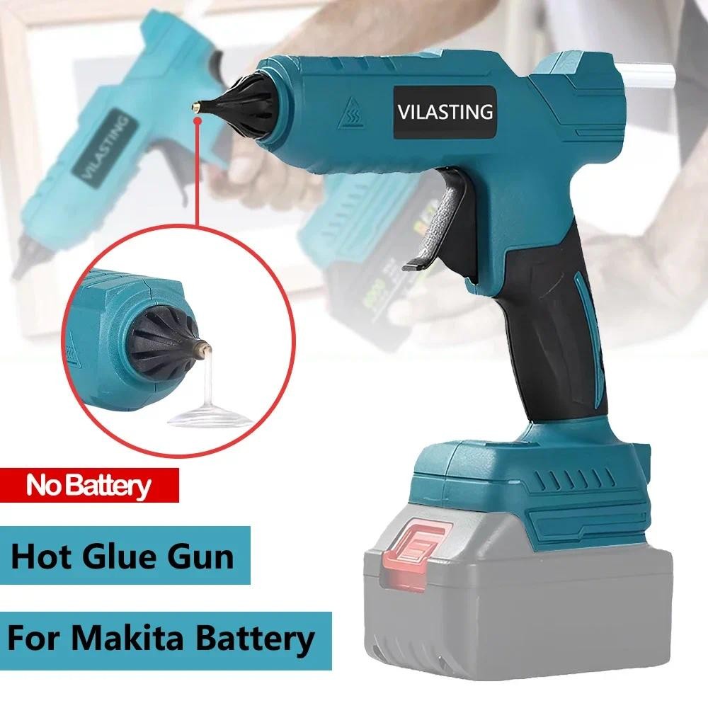 Jual Electric Hot Melt Glue Gun Cordless Glue Grab 11mm Glue Stick Hot Melt Welding Air Gun (No ...