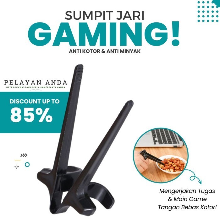 Jual Sumpit cemilan nyemil main gamers chopsticks tangan penjepit snack ...