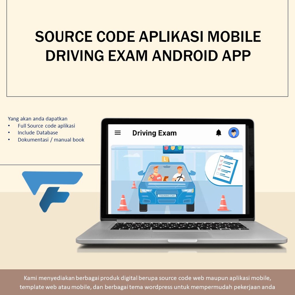 Jual SOURCE CODE APLIKASI MOBILE DRIVING EXAM ANDROID APP | Shopee Indonesia