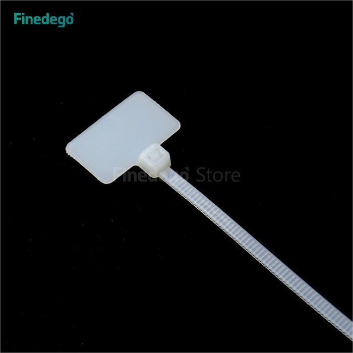 Jual Kabel Ties Marker 20cm Name Tag Label Nylon Tie Tis Putih Ecer ...