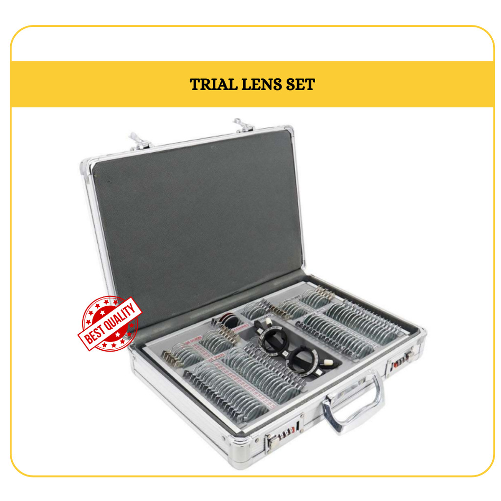 Jual Alat Priksa Mata / Alat Refraksi / Alat Kir / Trial Lens Set 10D ...