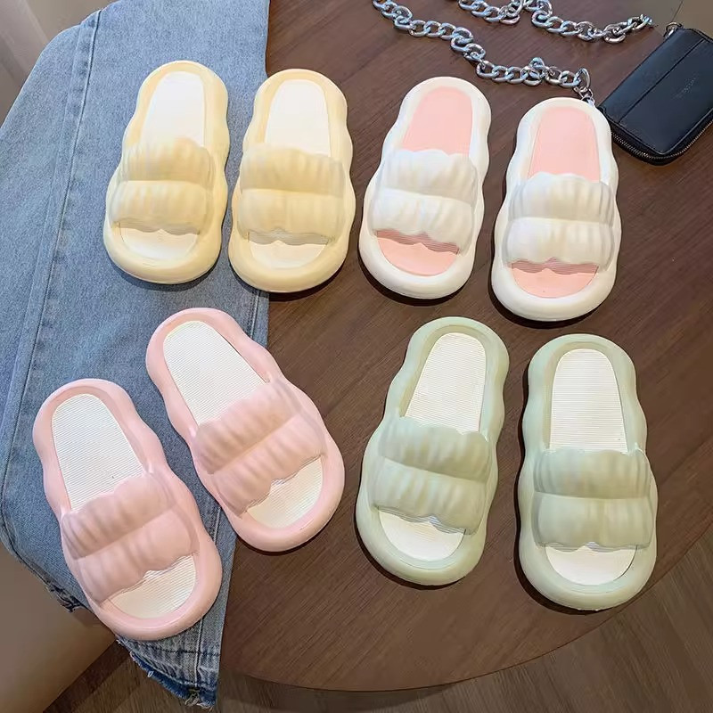 Jual Sendal Slip On Wanita Dewasa Sendal Selop Sendal Karet Wanita ...