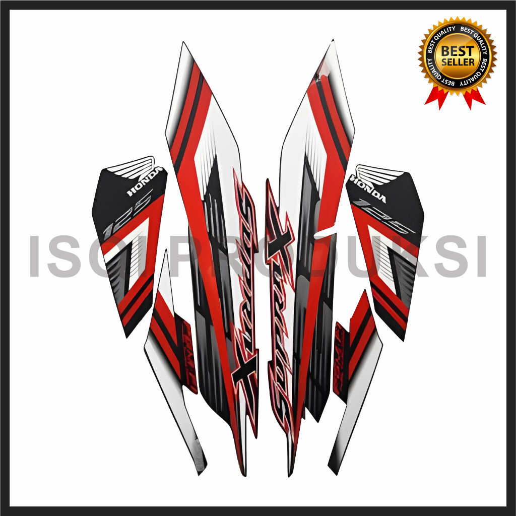 Jual STIKER STRIPING STANDAR SUPRA X 125 FI 2022 - LIST STRANDAR SUPRA ...