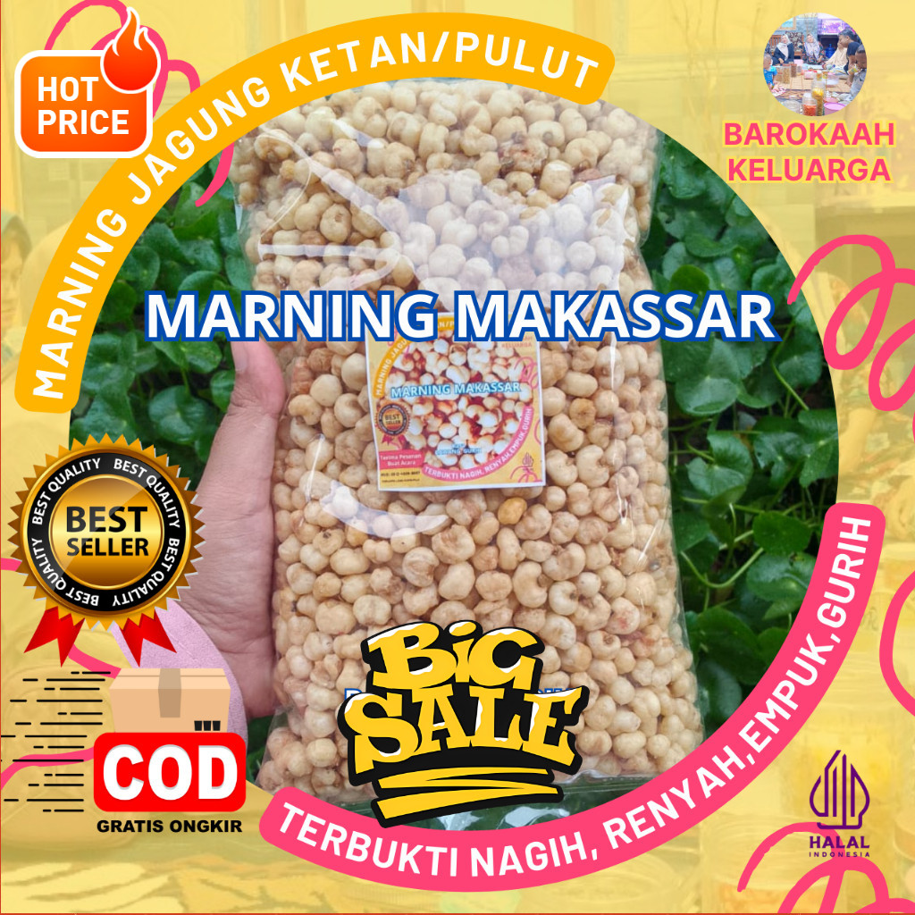Jual Jagung Marning Sultan / Jagung Marning Ketan /Jagung Marning Ketan ...