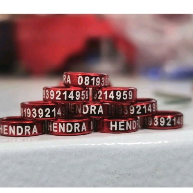 Jual TERMURAH RING MERPATI TANDA / RING SLIM MERPATI TRAH MODEL LASER ...