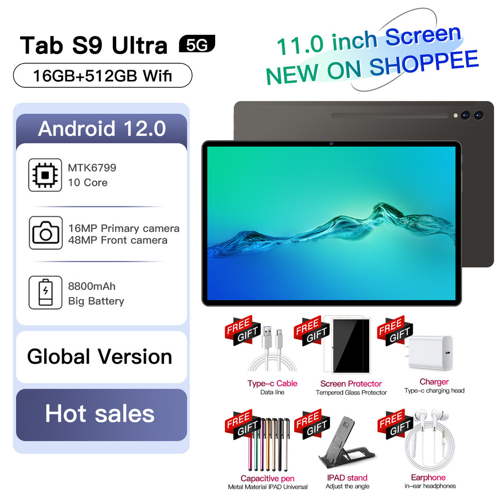 Jual Hancdon Tablet PC Asli Baru Tab S9 Ultra 16GB + 512GB Tablet ...