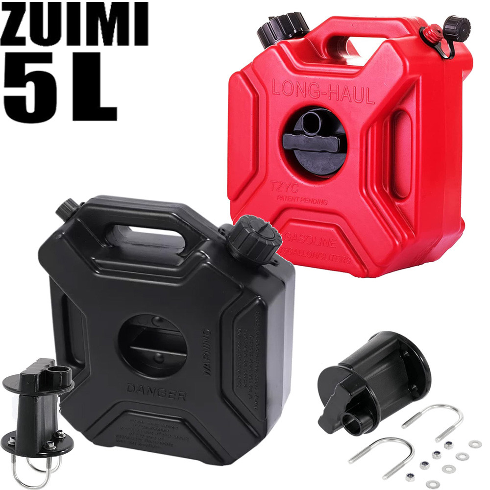 Jual 5L Fuel Tank Petrol Cans Barrels Can Gas Spare Container Anti ...