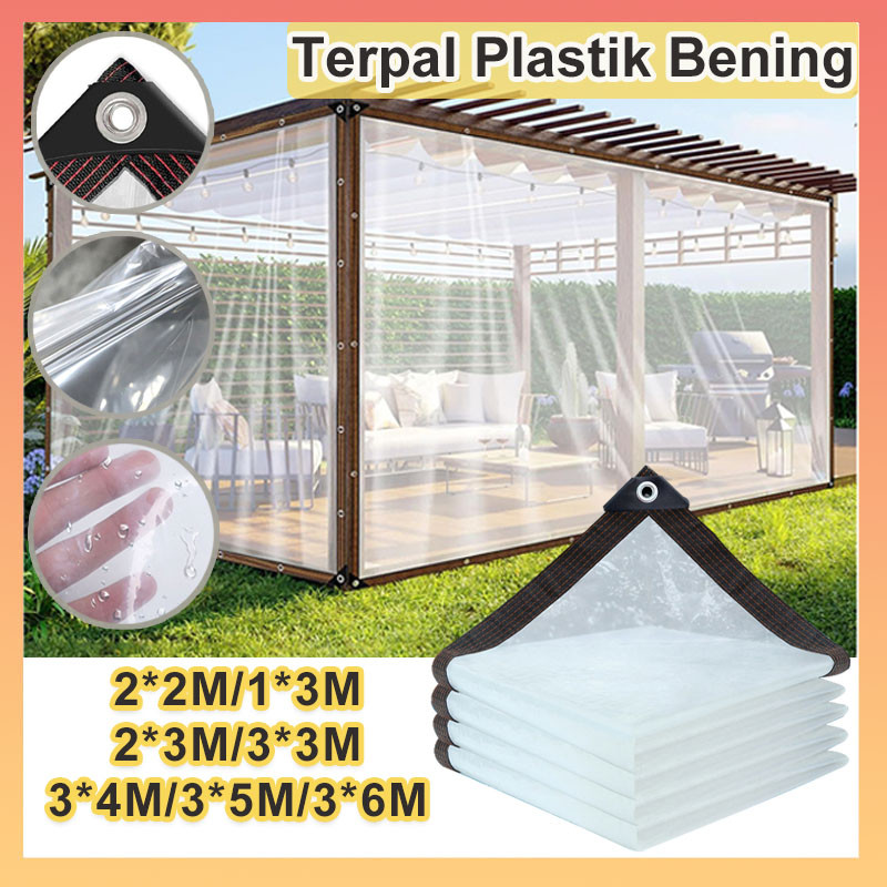 Jual Terpal Plastik Bening / Plastik UV Green House / Terpal Plastik ...