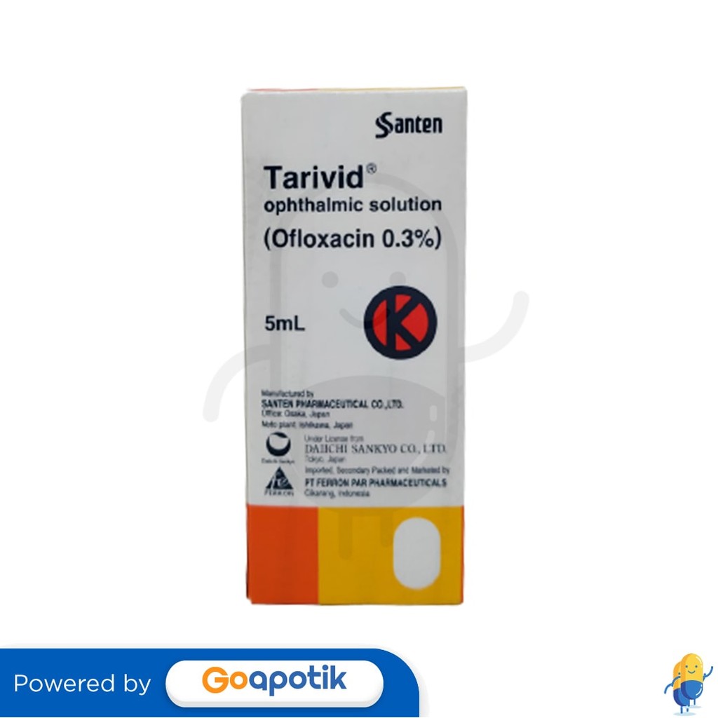 Jual Tarivid Eye Drops 5 Ml Botol | Shopee Indonesia