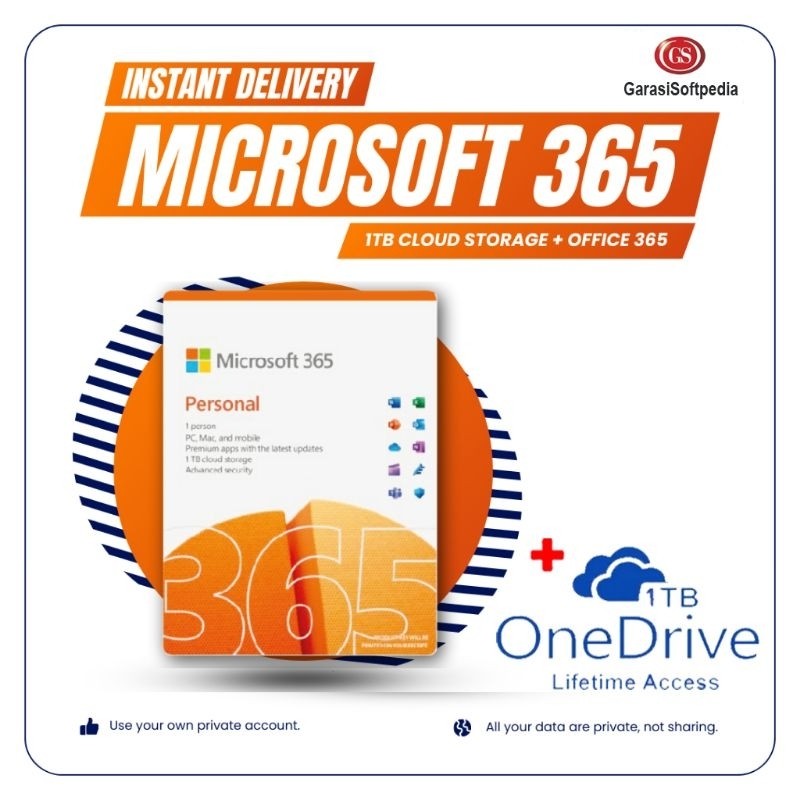 Jual Microsoft Office 365 Pro Plus Include OneDrive 1 TB | Shopee Indonesia