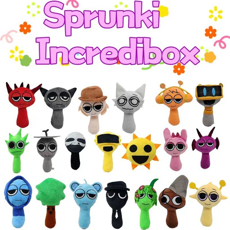 Jual Sprunki Plush Sprunki Boneka Toys incredibox Tujuh warna tersedia ...