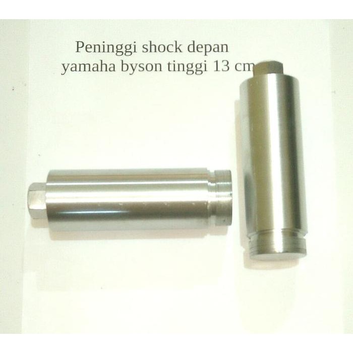 Jual PENINGGI SHOCK DEPAN BYSON 13CM -SAMBUNGAN AS SHOCK YAMAHA BYSON ...