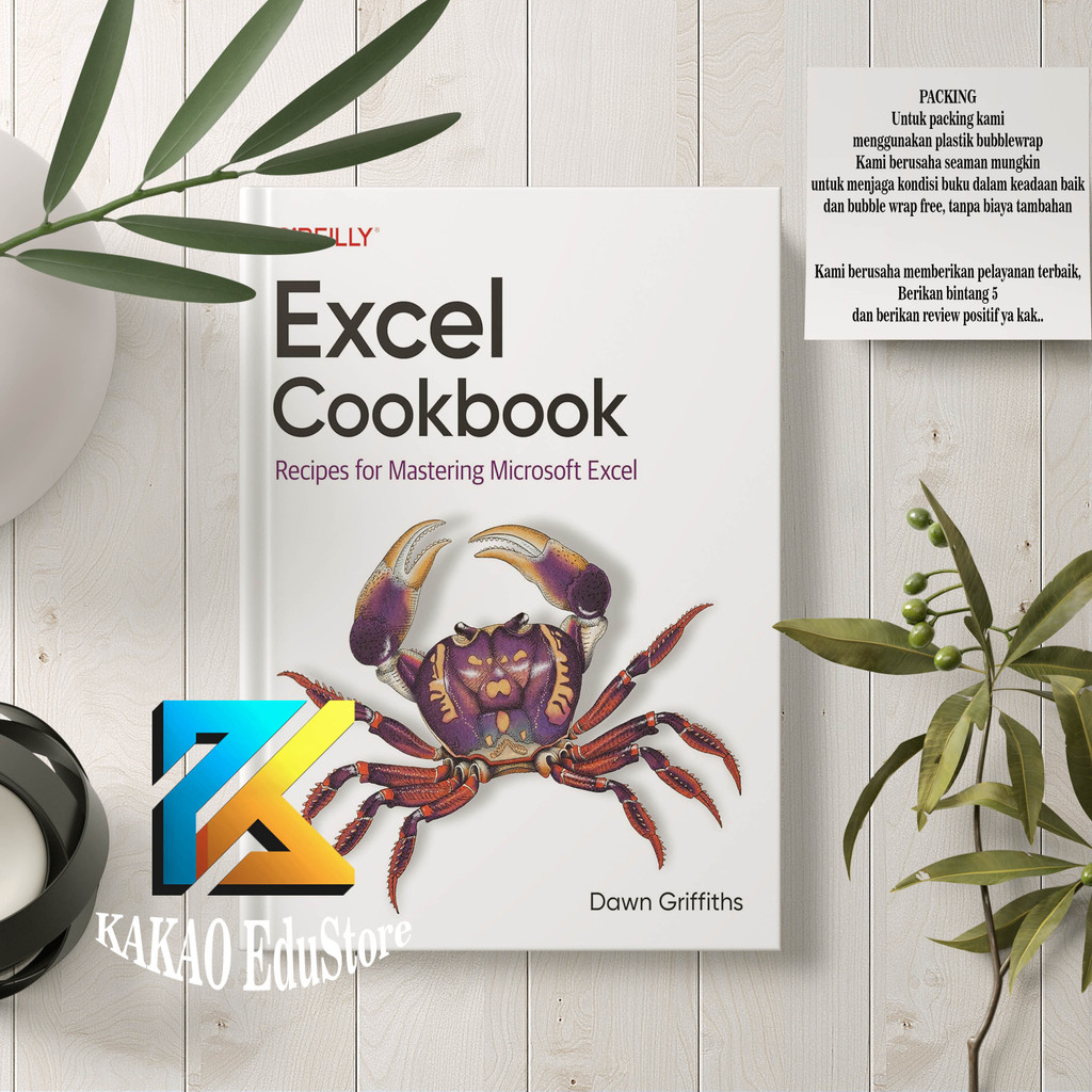 Jual Excel Cookbook Recipes for Mastering Microsoft Excel Dawn ...