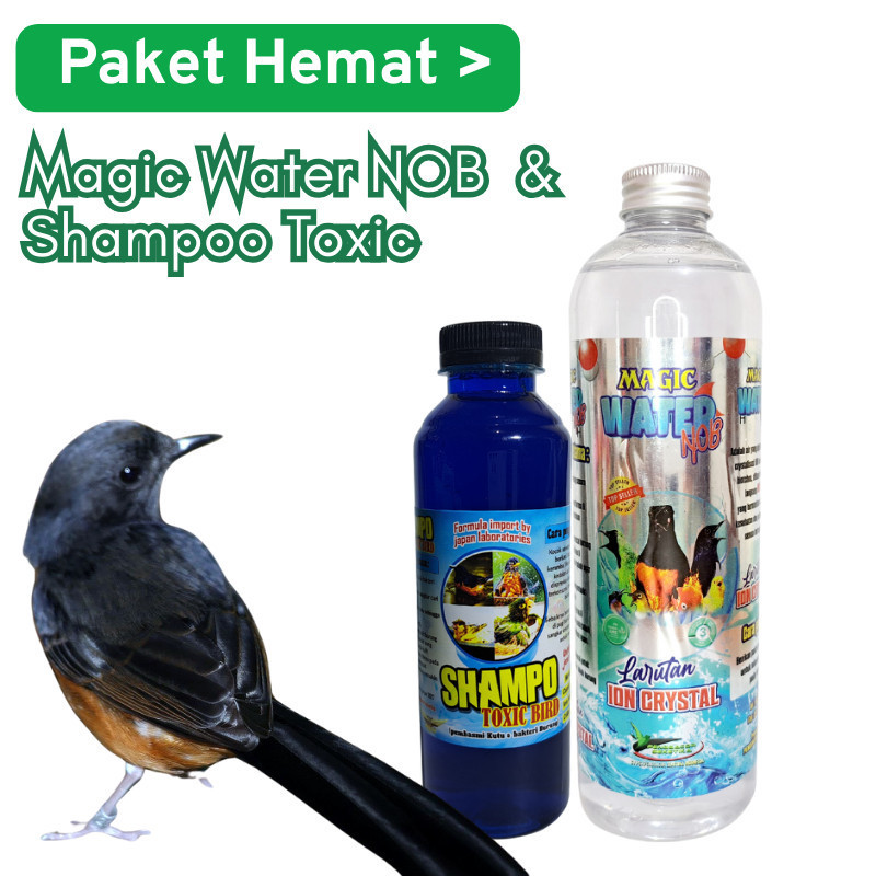 Jual BMW [Paket Hemat] Harian Sehat Magic Water NOB & Shampoo Toxic ...