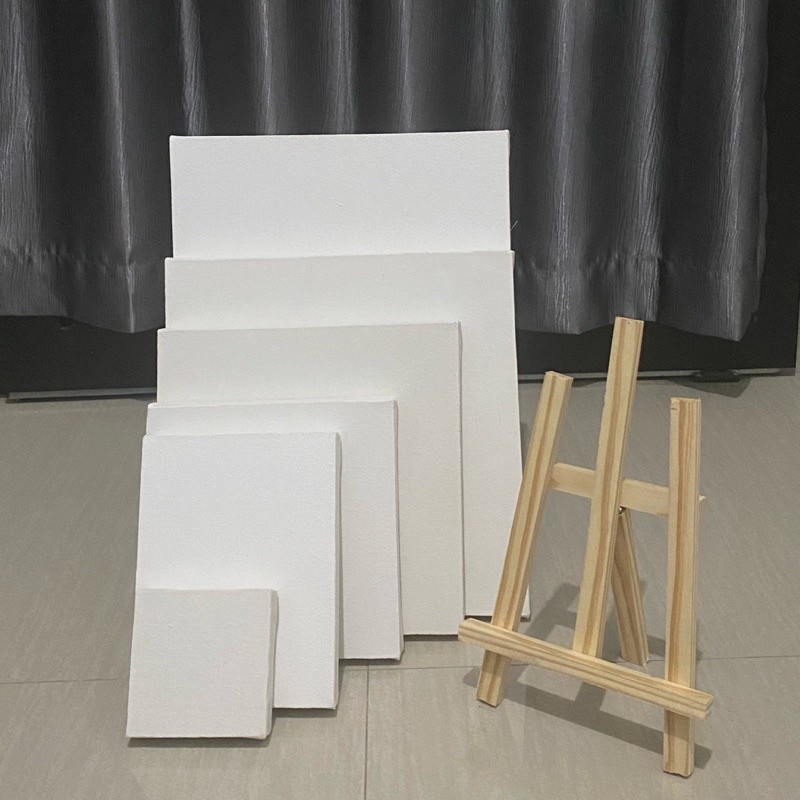 Jual Kanvas Lukis Canvas Lukis 30x20 sampai 40x60 Alat Lukis Media ...