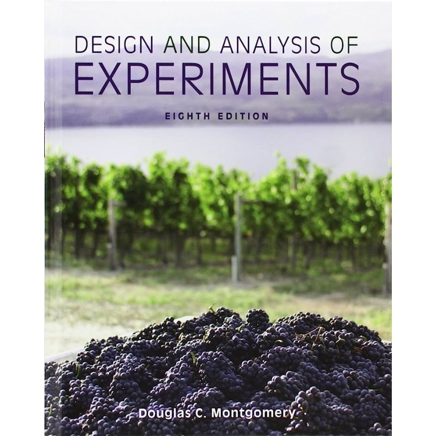 Jual JUAL Design and Analysis of Experiments 8th Edition by Montgomery ...