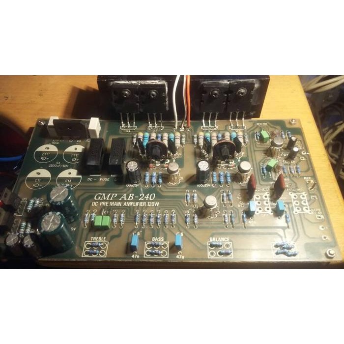 Jual Part Kit Module DC Power Amplifier Stereo With Tone Control GMP AB ...
