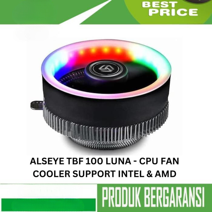 Jual ALSEYE TBF 100 LUNA - CPU FAN COOLER SUPPORT INTEL & AMD | Shopee ...