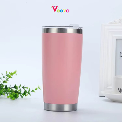 Jual VOOVA Tumbler Stainless Steel SUS 304/ Mug Tahan Panas Dan Dingin ...