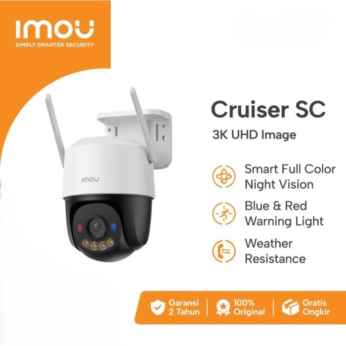 Jual IMOU CRUISER SC 3MP Smart Color Night PT WIFI Camera IPC-K7FP ...