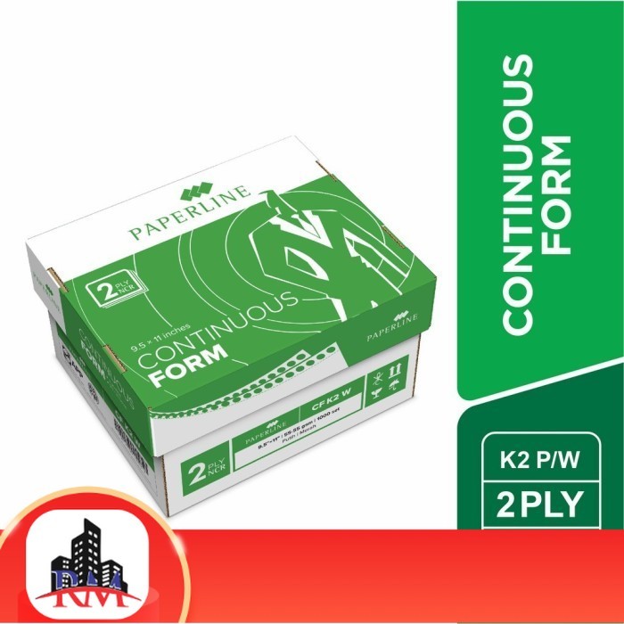 Jual PAPERLINE Continuous Form K2 W ( 9.5 x 11 inch ) | Shopee Indonesia