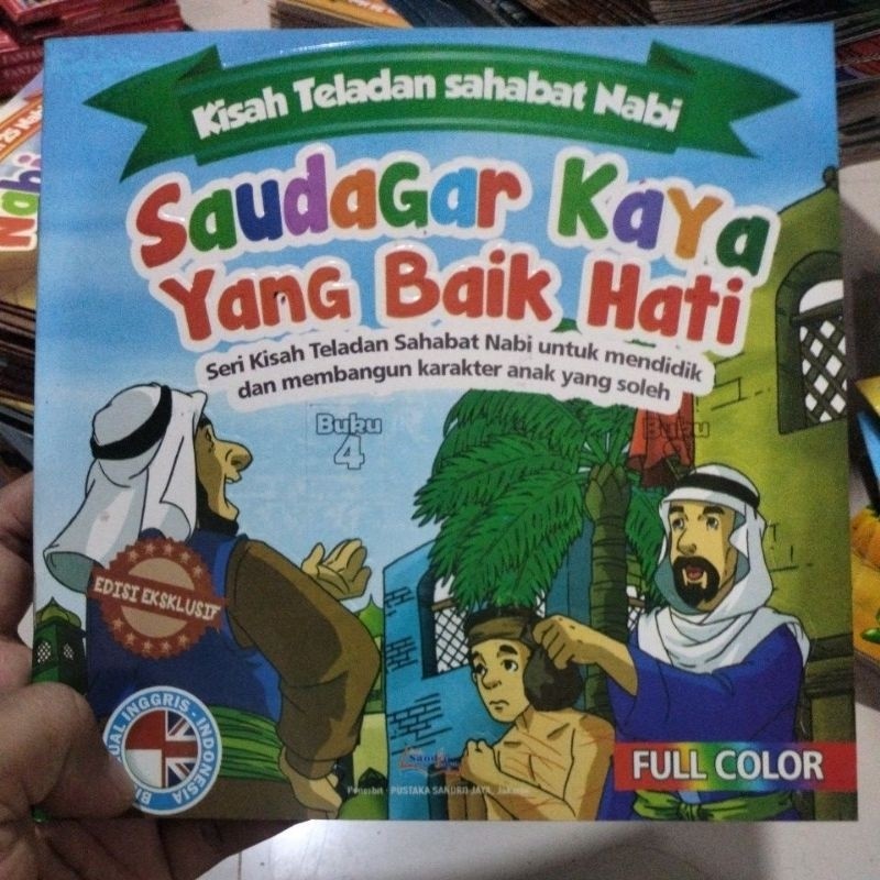 Jual Buku Kisah Teladan Sahabat Nabi Saudagar Kaya Yang Baik Hati | Shopee Indonesia