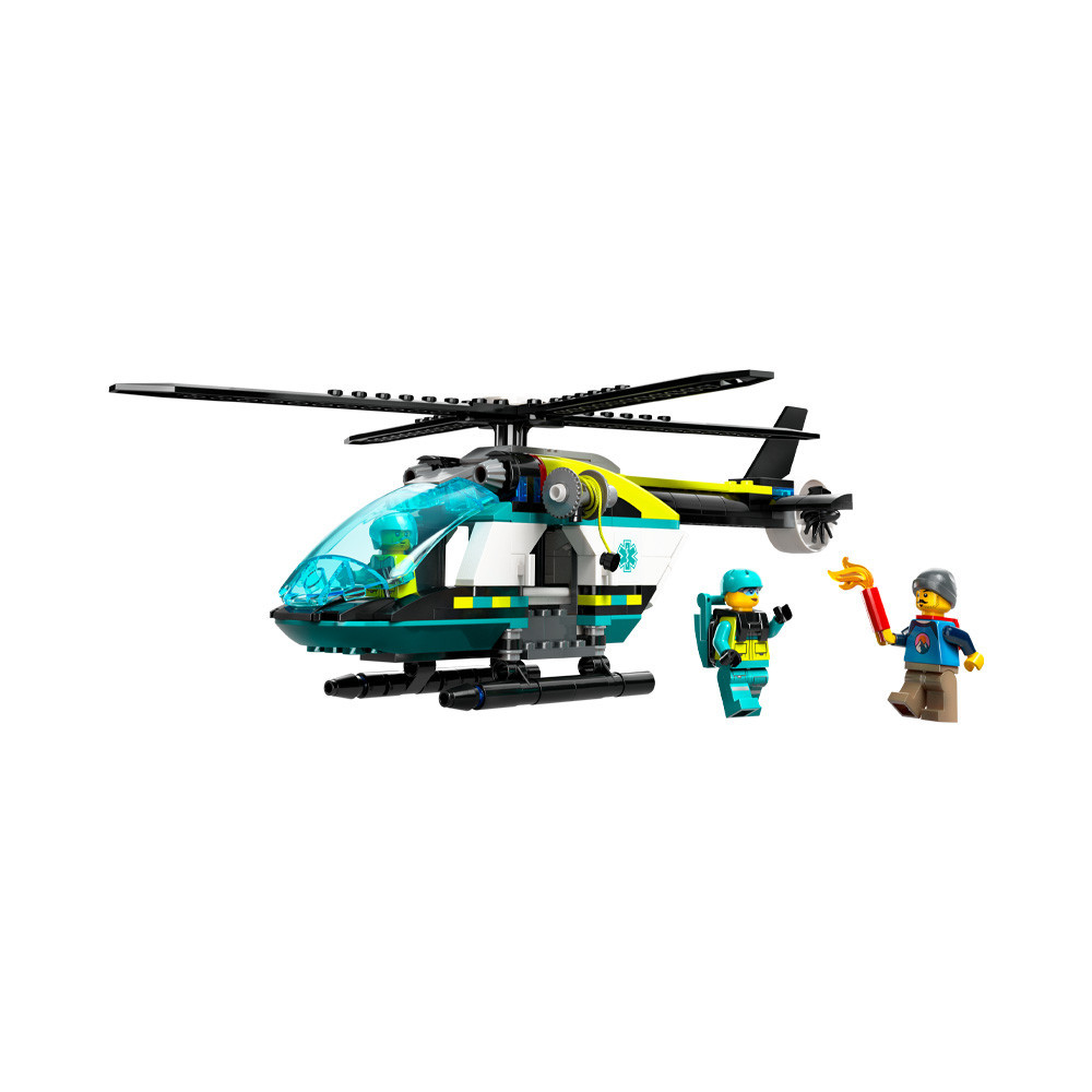 Jual Lego Set City Emergency Rescue Helicopter 60405 Kids Toy Toys ...