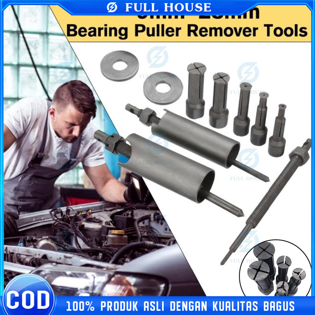 Jual COD Treker Bearing Puller Set 8 Pcs 9-23mm Treker Special Tool ...